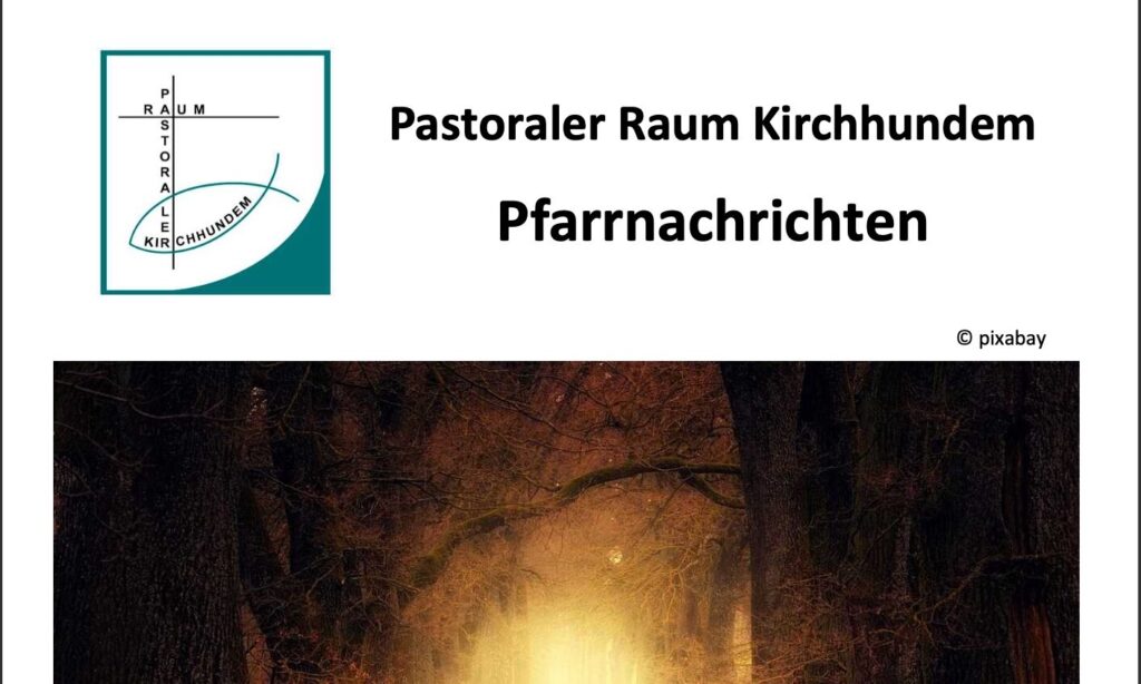 Pfarrbrief und "Perspektiven" - Pastoraler Raum Kirchhundem