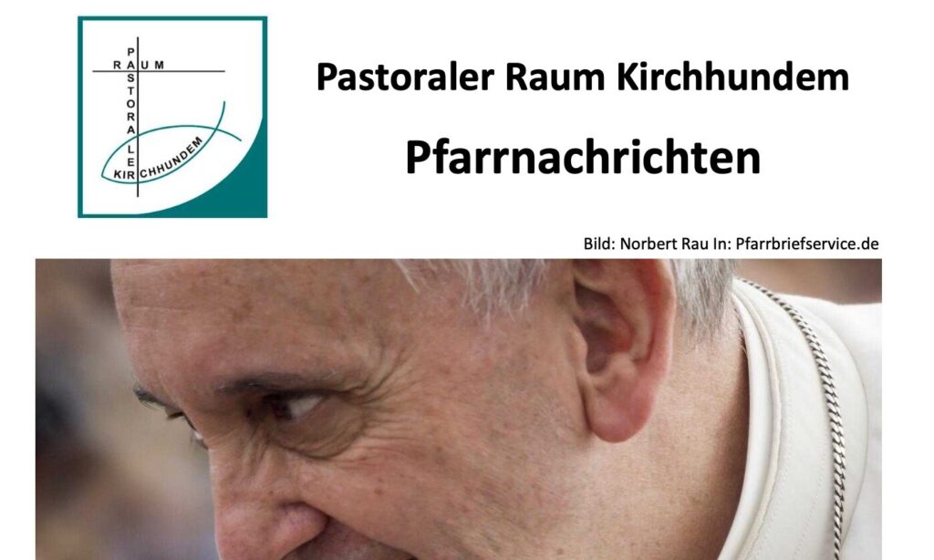 Pfarrbrief und "Perspektiven" - Pastoraler Raum Kirchhundem